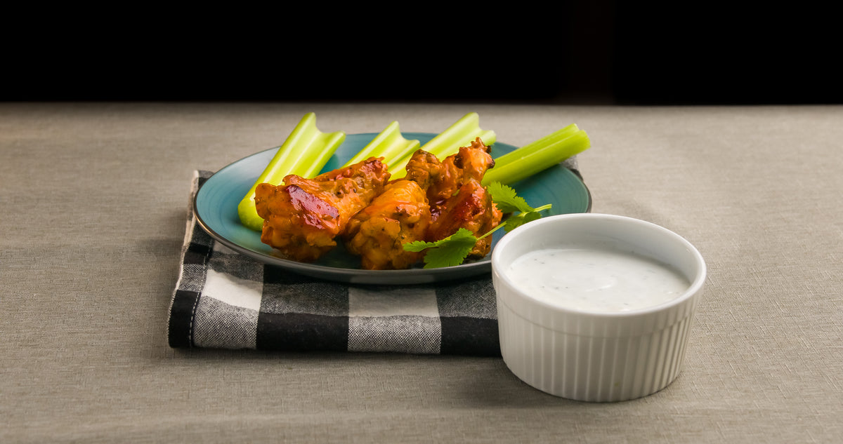 Zesty Ranch Buffalo Wings Recipe - Crispy & Tangy | Uncle Dan's ...