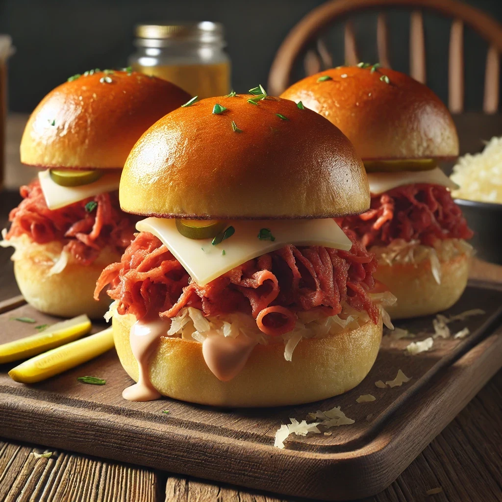 Sriracha Ranch Corned Beef Sliders Recipe | Uncle Dan’s – Uncle Dan's ...