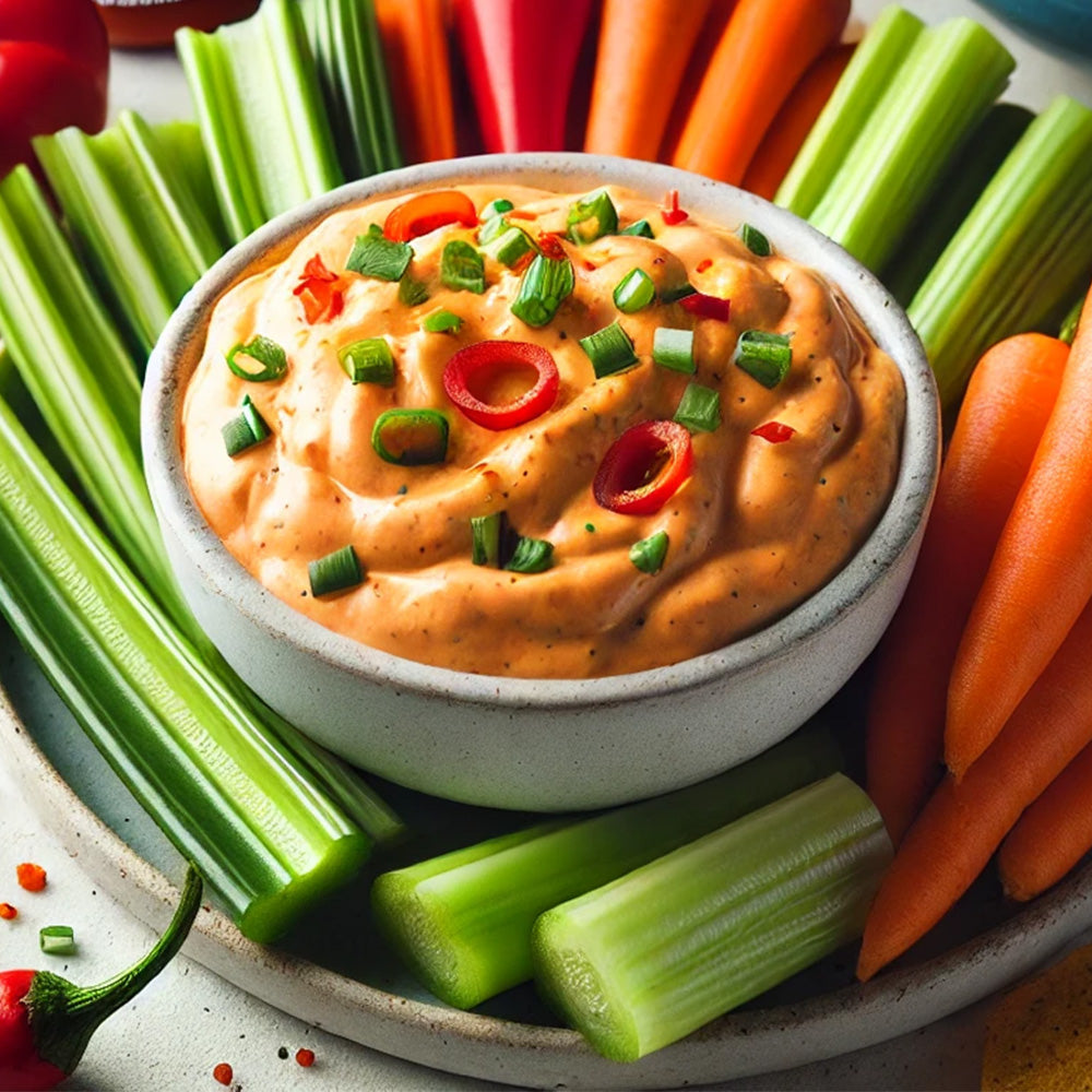 Sriracha Ranch Dip Recipe | Easy Spicy Dip for Veggies & Chips – Uncle ...